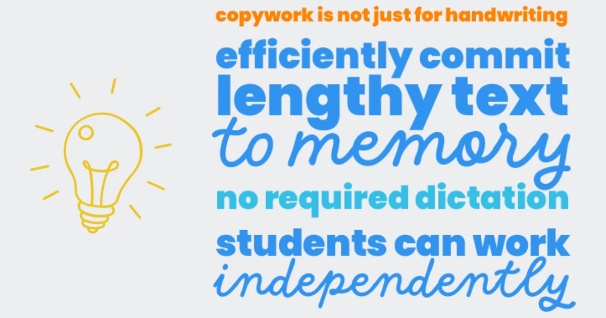 What are DittoSheets? The Copywork & First Letters System Explained